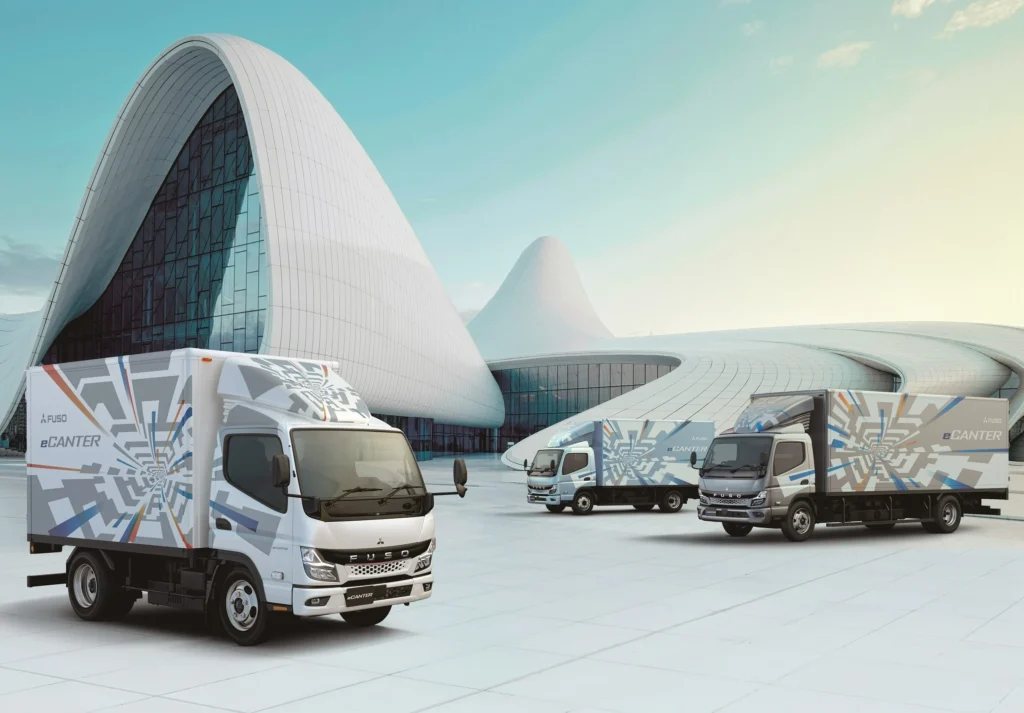 Daimler Truck’s Fuso delivers 900 all-electric eCanter trucks in Japan - Locate2u