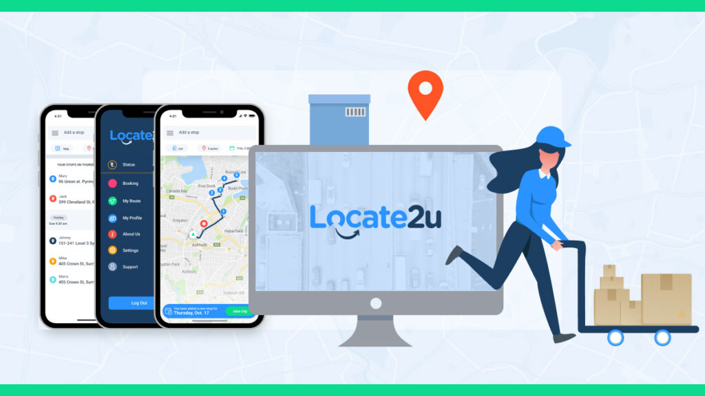 Real-time tracking for fleet management - Locate2u