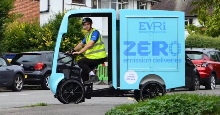 Evri spends $24M on UK's largest pedal-powered delivery fleet - Locate2u