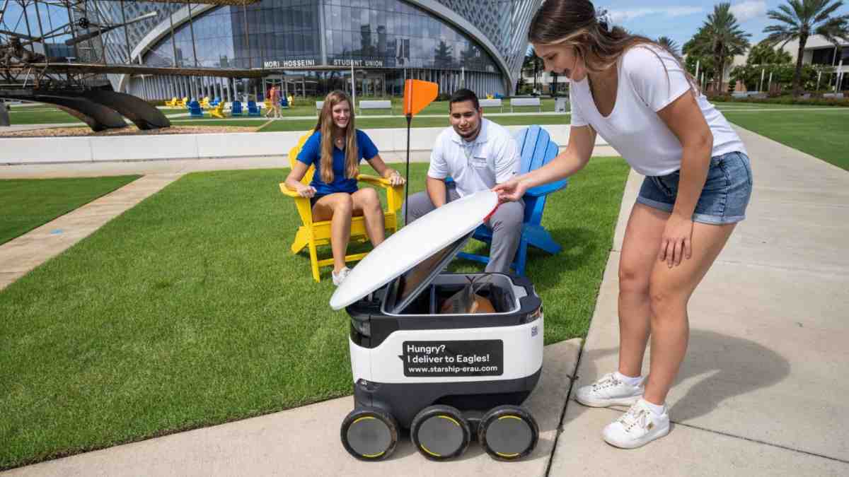 Five years of Starship robot deliveries at its first university